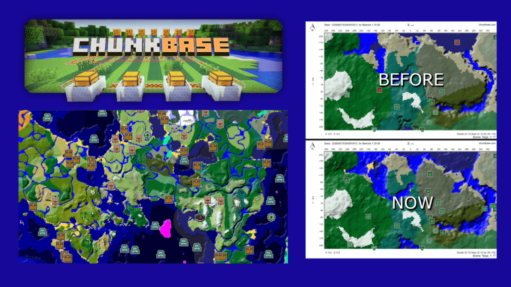 Chunkbase for Minecraft: Find Biomes, Slime Chunks, and more