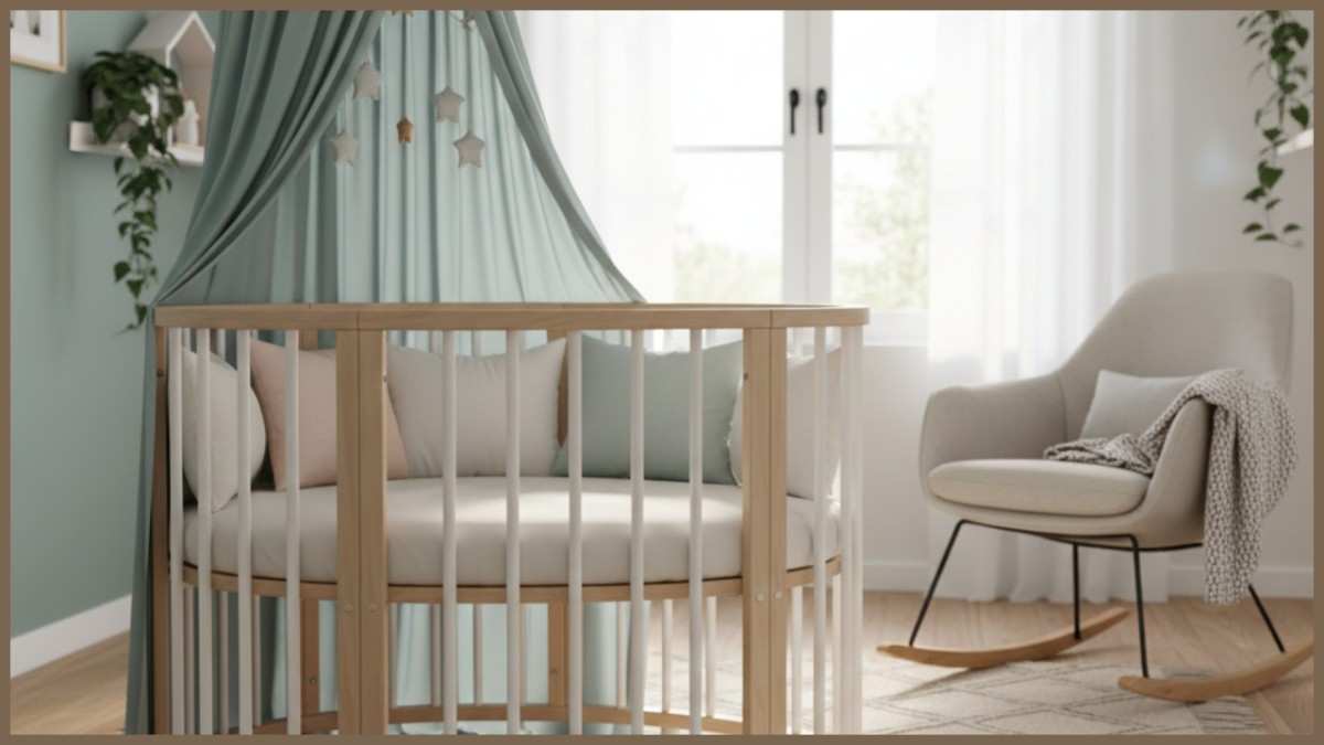 Why Oval Cots Redefining Comfort & Style in Modern Nurseries