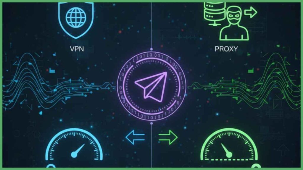 Proxy vs VPN for Telegram: What’s Safer and Faster?